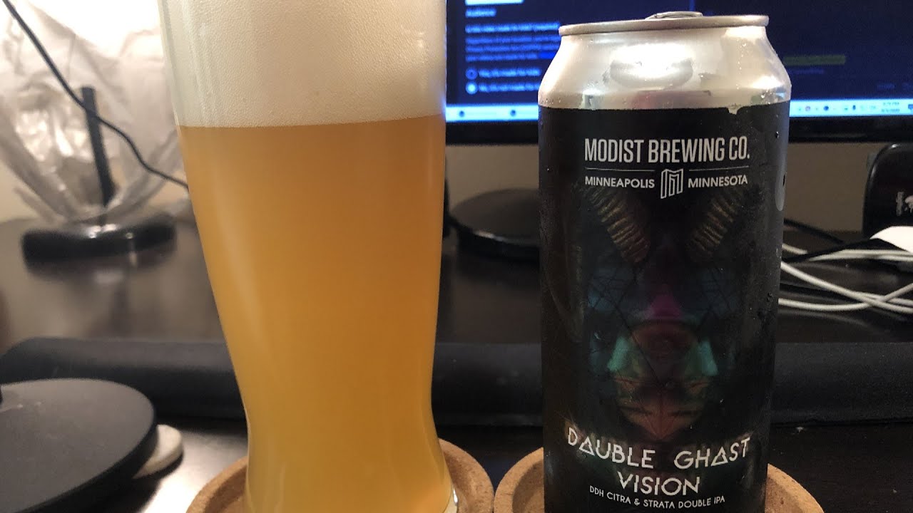 Modist Brewing Double Ghost Vision | Chad'z Beer Reviews ep1053 - YouTube