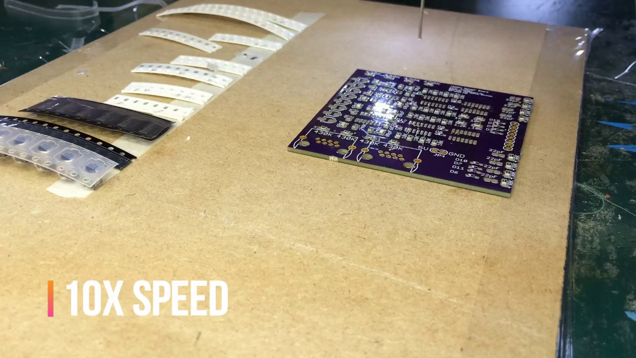 DIY Pick-N-Place Super Simple DIY PNP for SMT - YouTube