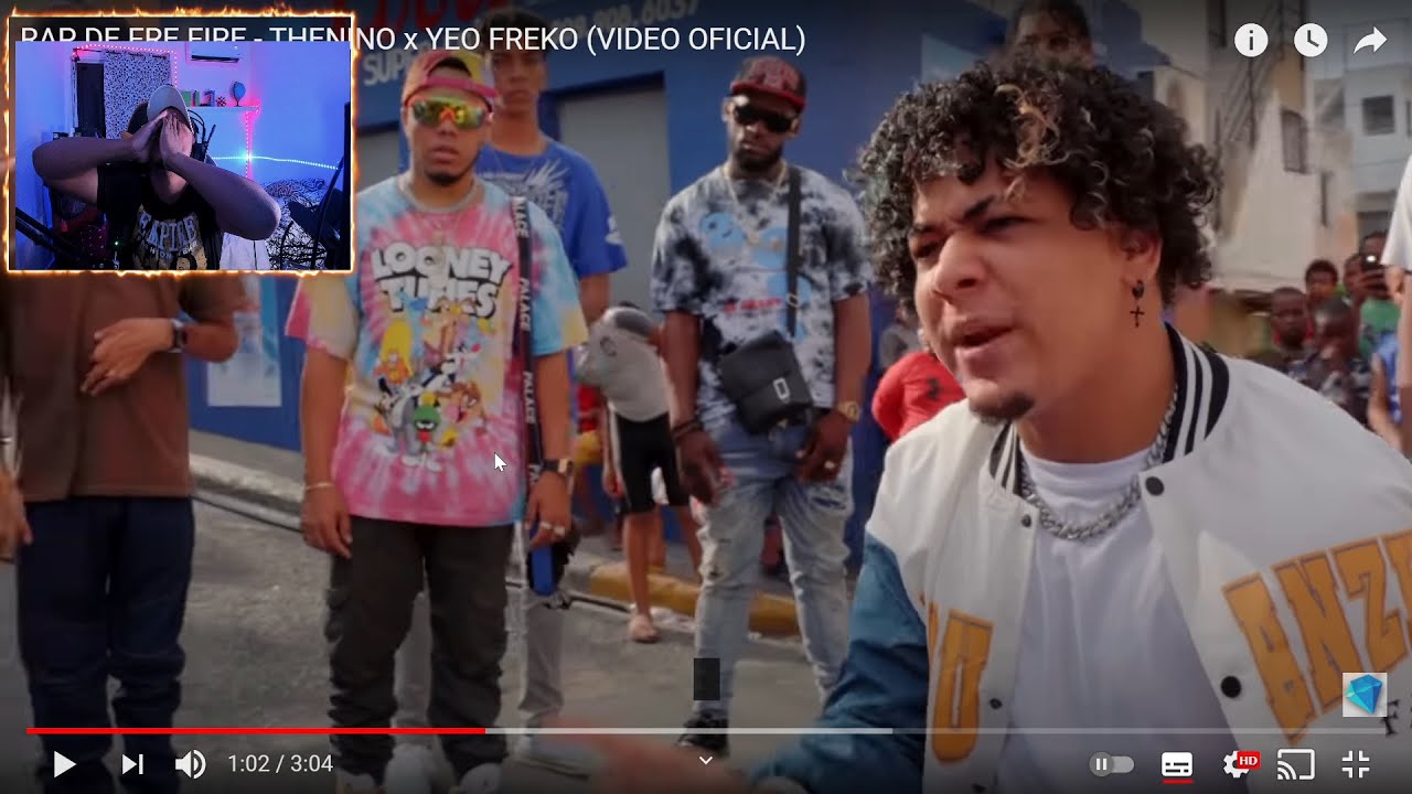RAP DE FRE FIRE - THENINO x YEO FREKO ( VIDEO REACCION A VIDEO OFICIAL ...