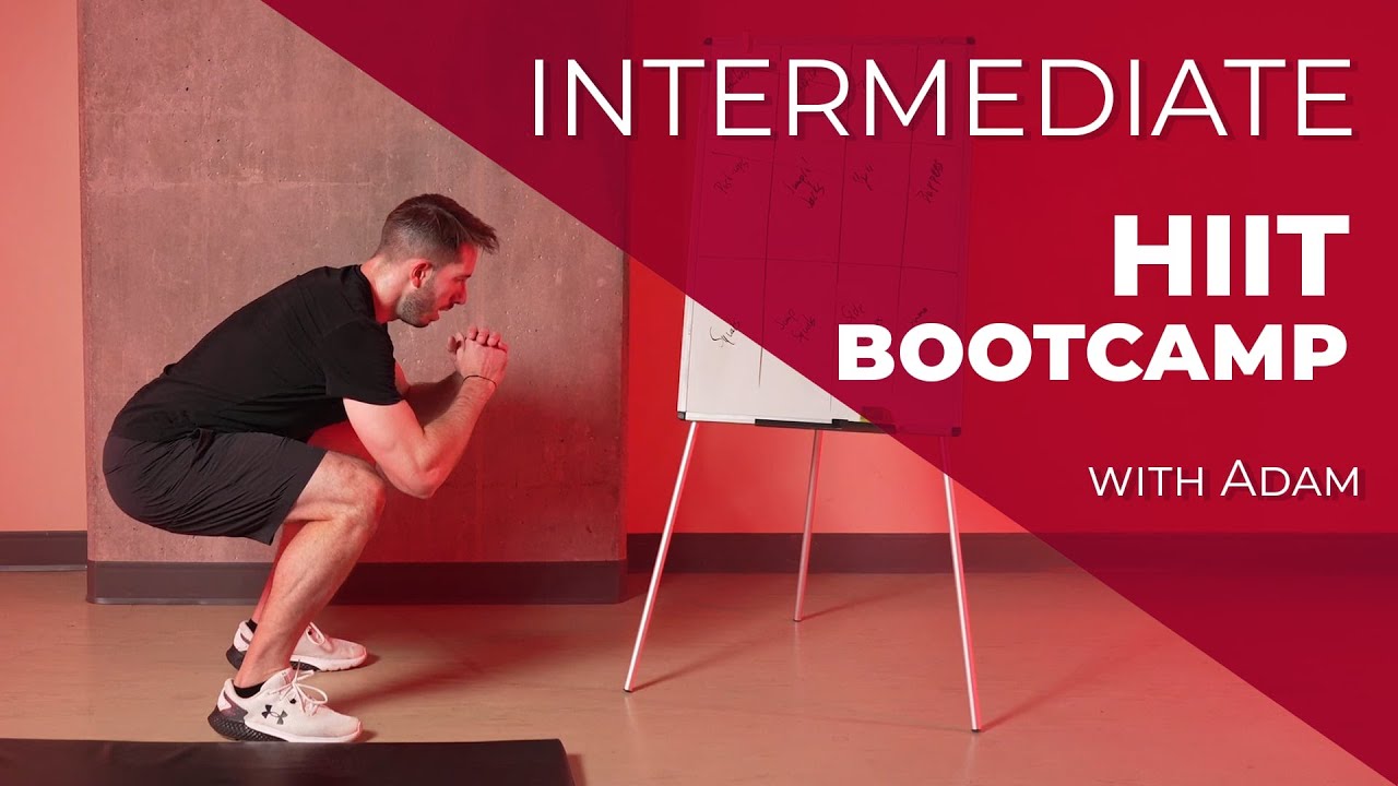 45-Minute HIIT Bootcamp to Get You Sweating! - YouTube
