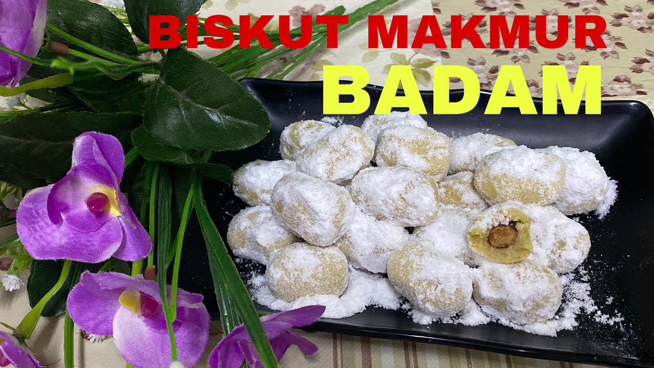 BISKUT MAKMUR BADAM/ MAKMUR ALMOND - YouTube