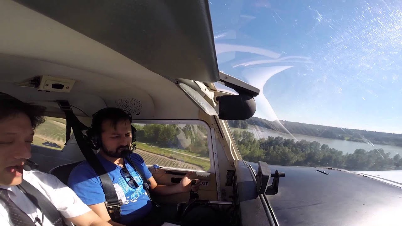 Training Flight 12: Circuit Practice and Forced Landings - YouTube