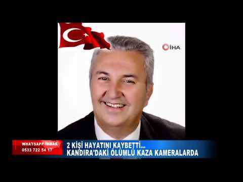 KANDIRA'DAKİ ÖLÜMLÜ KAZA KAMERALARDA
