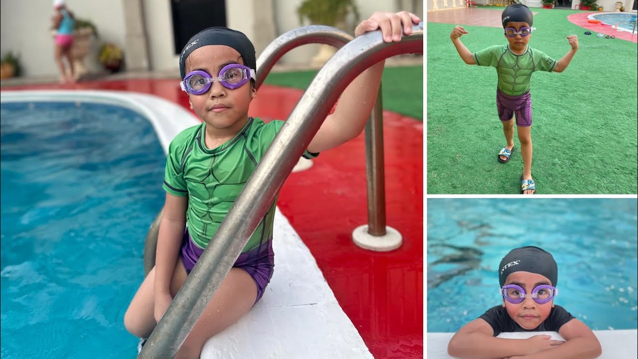 William Swimming Training - YouTube