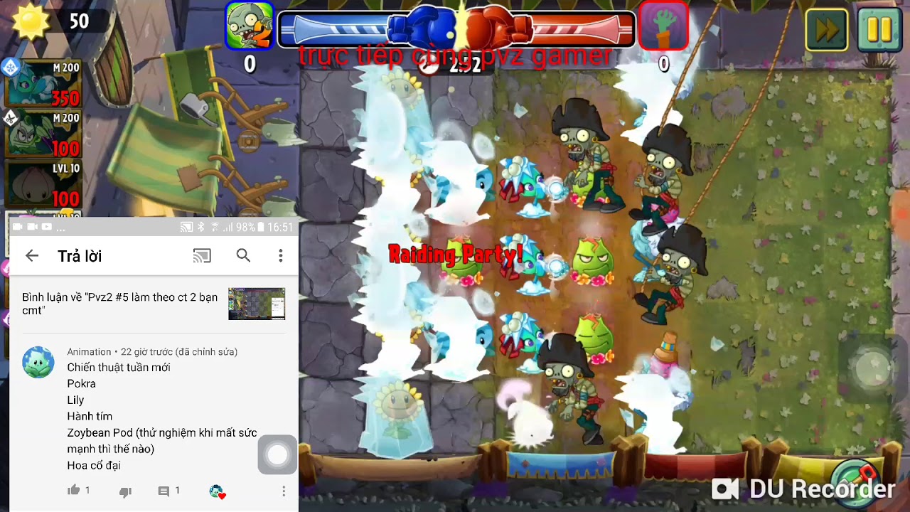 Pvz gamer|Pvz2 #6 làm theo chiến thuật hoài :))) - YouTube