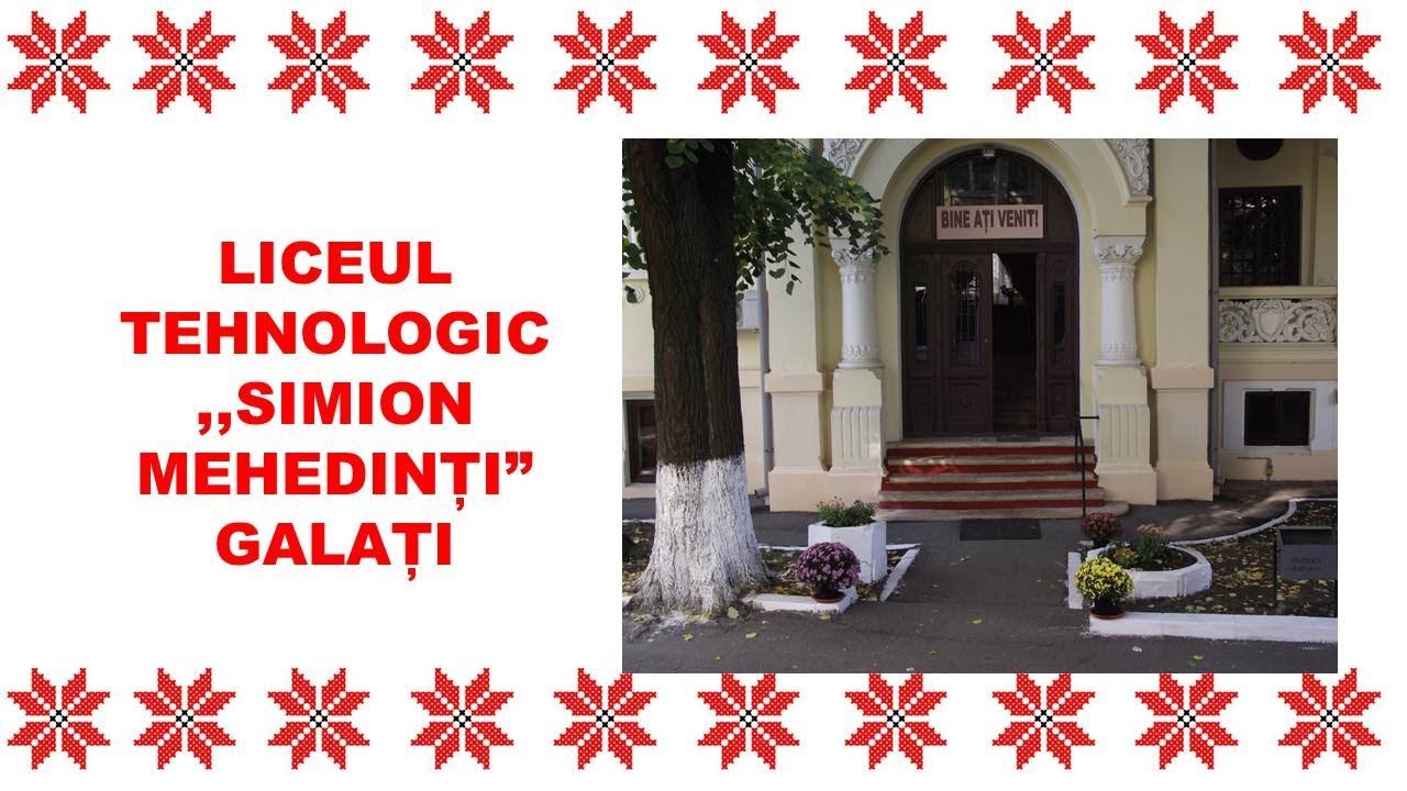 Prezentarea Liceului Tehnologic Simion Mehedinti - Galati - YouTube
