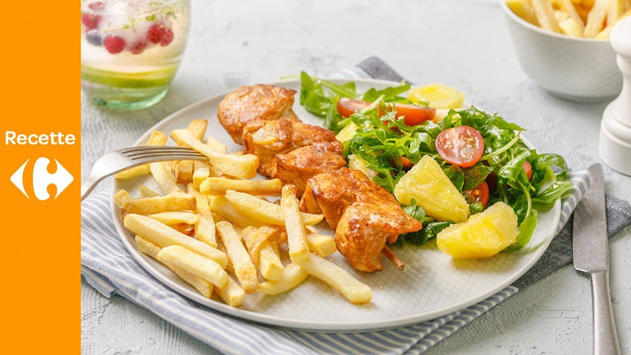 Tenders De Poulet Frits Et Frites