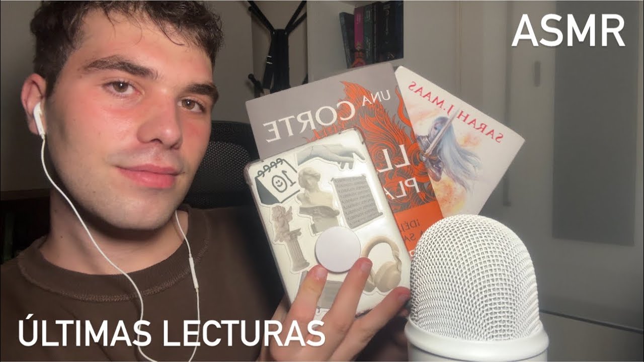 ASMR | HABLANDO de mis ÚLTIMAS LECTURAS | Susurros para DORMIR - YouTube