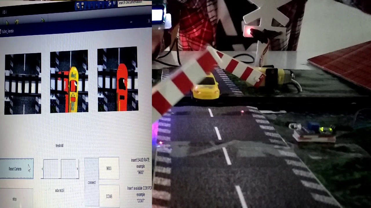 Automatic Railway Level Crossing - YouTube