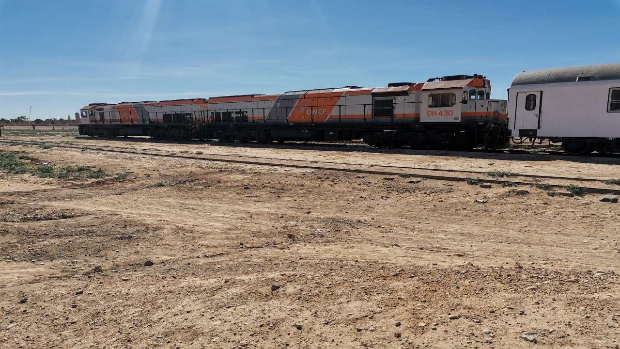 Oujda to Bouarfa - ONCF Train station Ain Beni Mathar Train MOROCCO ...
