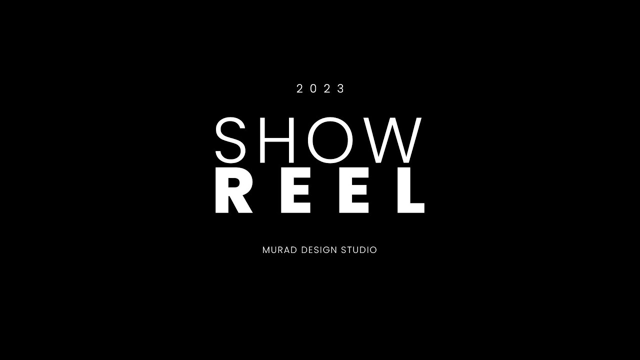 Murad Studio | Showreel | Portfolio | 2023 - YouTube