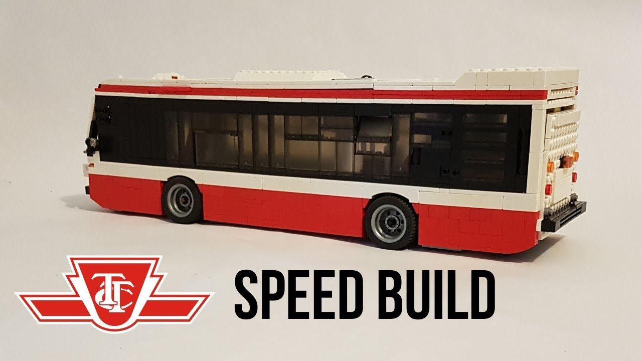 LEGO TTC Bus (Speed Build) - YouTube
