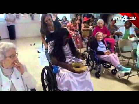 Nursing Home Holds 'Redneck Wedding' - YouTube