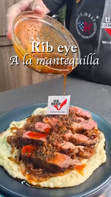 Receta de Rib Eye a la mantequilla 🥩 - YouTube