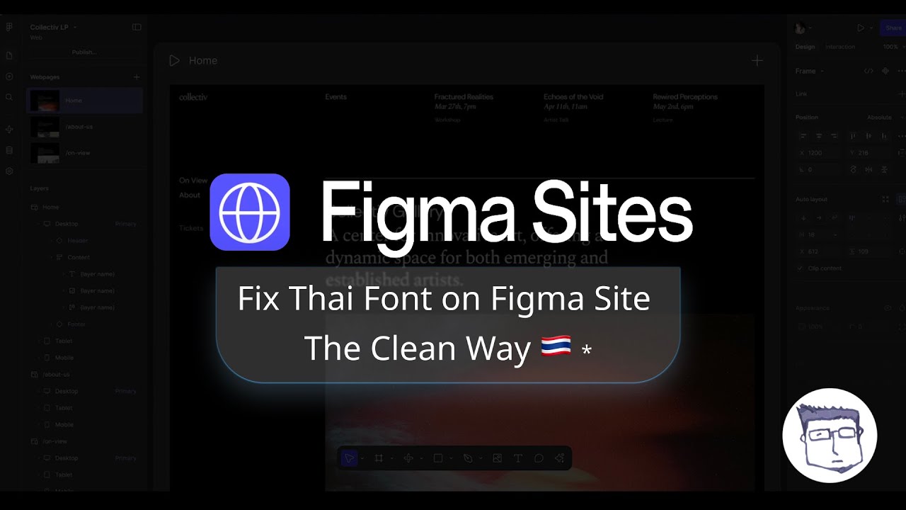 Fix Thai Font on Figma Site – The Clean Way 🇹🇭 - YouTube