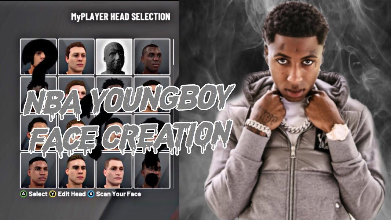*NEW* THE BEST NBA YOUNGBOY FACE CREATION ON NBA 2K21 LOOK JUST LIKE ...