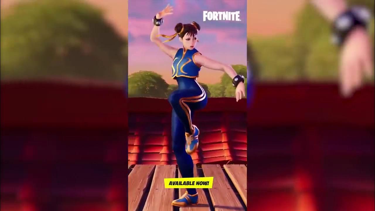 Street Fighter X Fortnite New Emotes And Skins Youtube