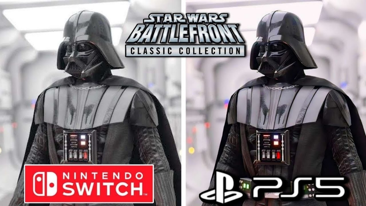 Star Wars Battlefront Classic Collection PS5 vs Nintendo Switch ...