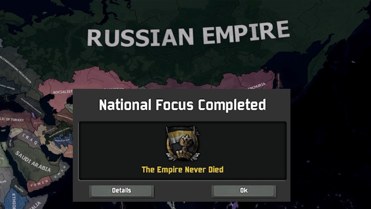 The Tsar Reunites The Russian Empire | Hoi4: The New Order - YouTube