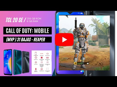 CALL OF DUTY -TCL 20 SE - MVP 31 BAJAS - JUGADO Robot-115 (EWR-115) Reaper - YouTube