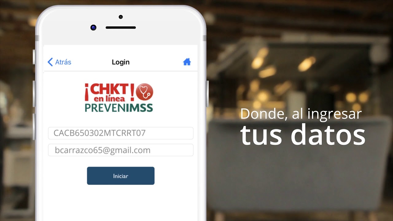 CHKT en línea con App IMSS Digital - YouTube