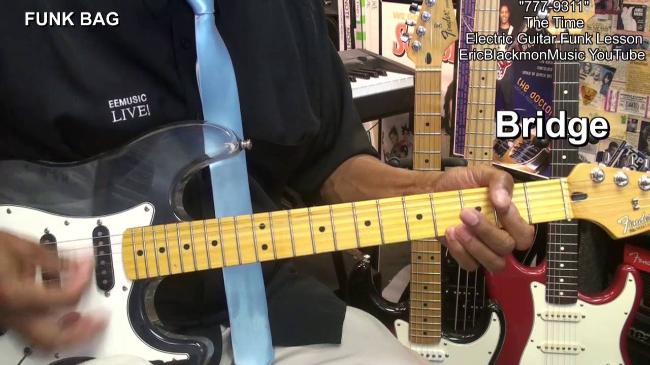 777-9311 The TIME Funk Guitar Lesson Tutorial FunkGuitarGuru Funk - YouTube