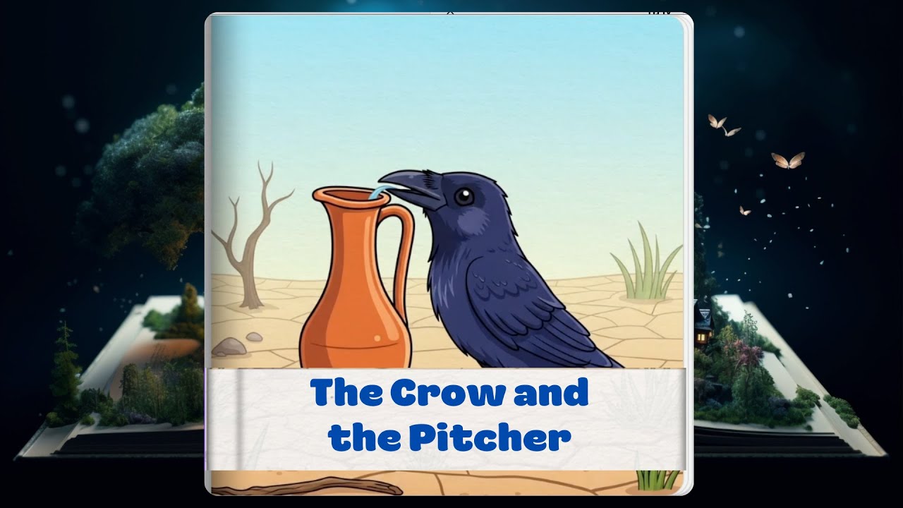 The Crow and the Pitcher | Stories with a Lesson for Kids - YouTube