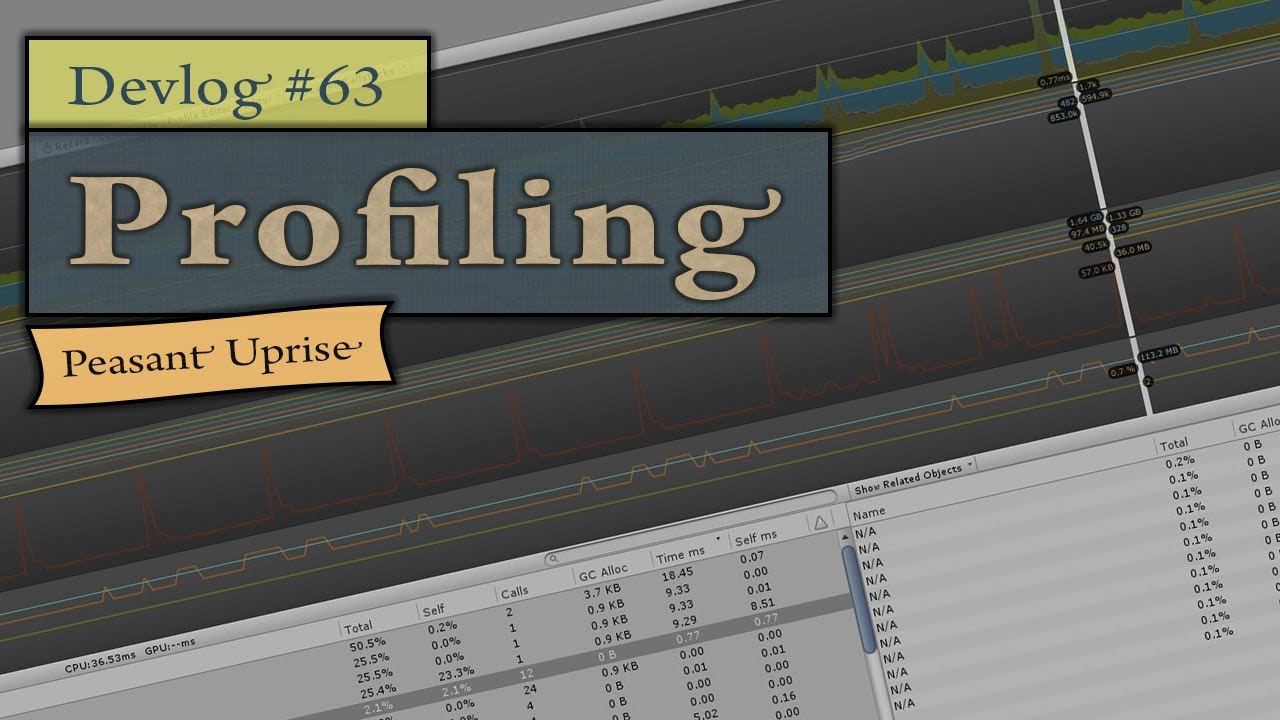 Indie Game Devlog #63 ~ Profiling - YouTube