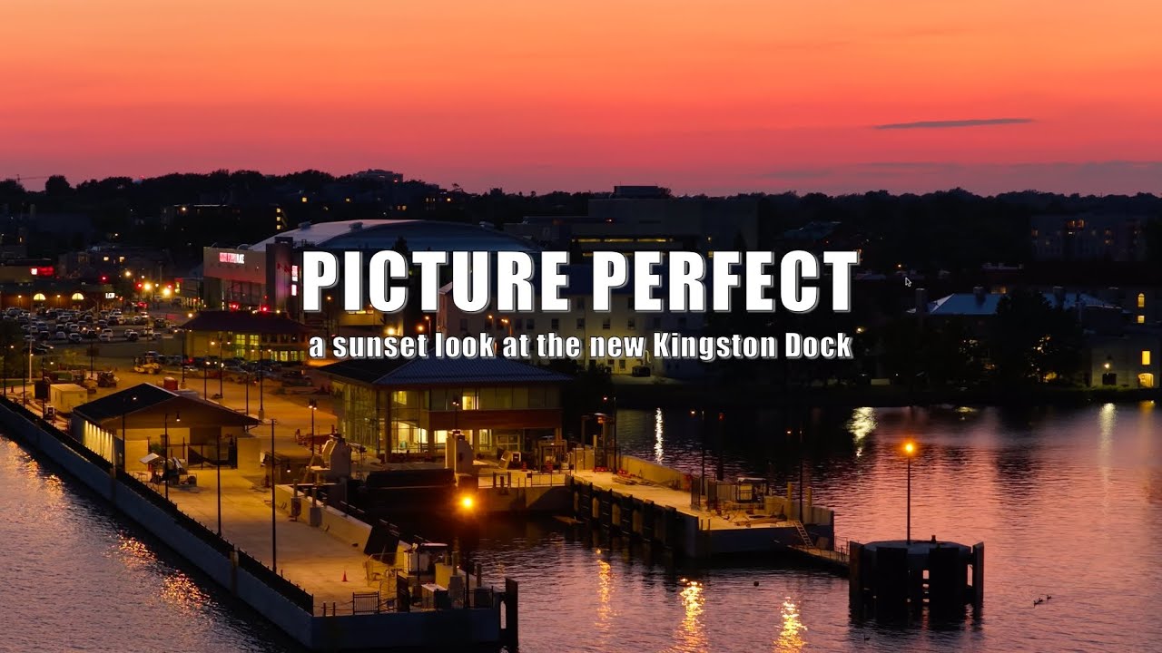 Picture Perfect - a sunset look at the new Kingston Dock 4K - YouTube