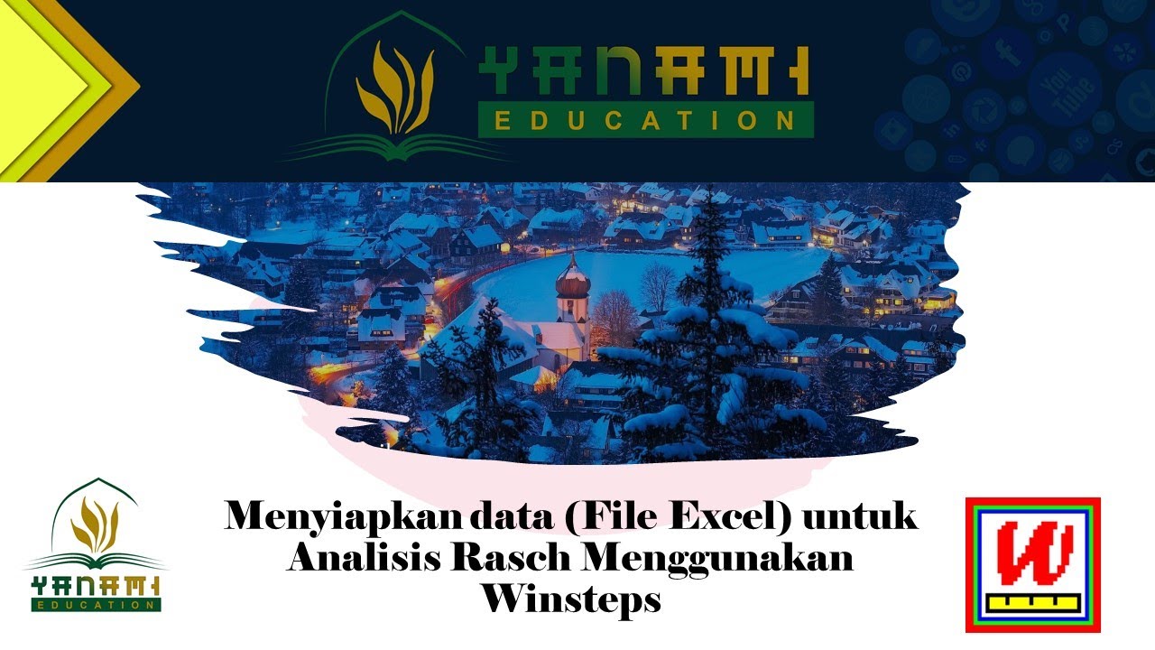 Menyiapkan data untuk analisis Rasch menggunakan Winsteps - YouTube
