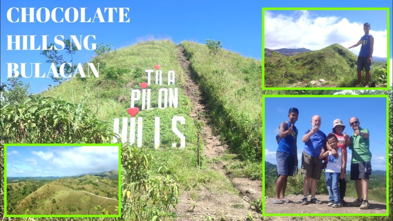 CHOCOLATE HILLS NG BULACAN / TILA PILON HILLS / DRT. - YouTube