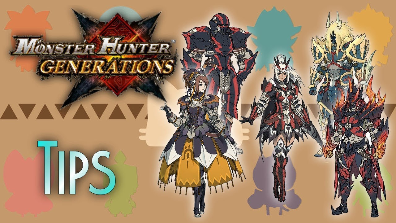 Monster Hunter Generations Tips [Armaduras] - YouTube