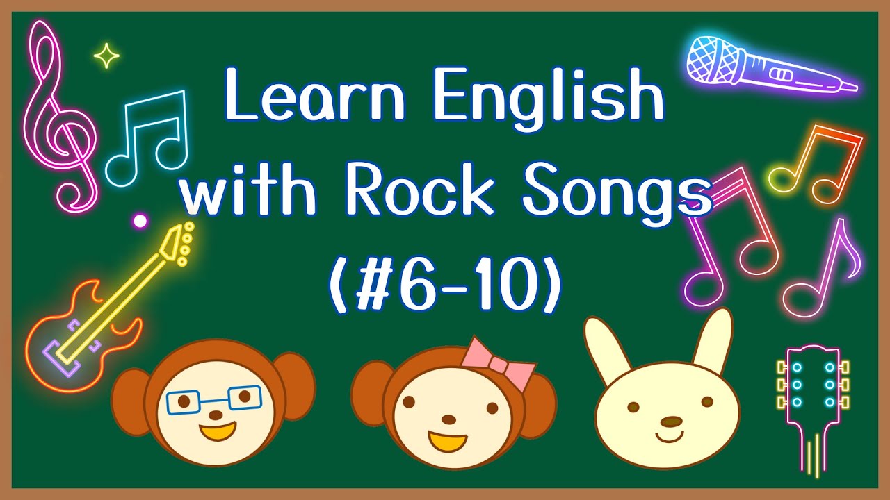 [Learn English with Rock Songs] Fun English for Kids & Home Learning ...