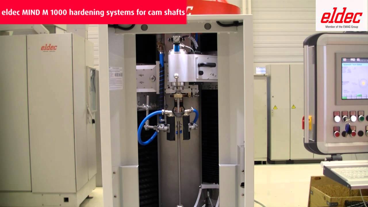 eldec hardening systems for cam shafts - YouTube
