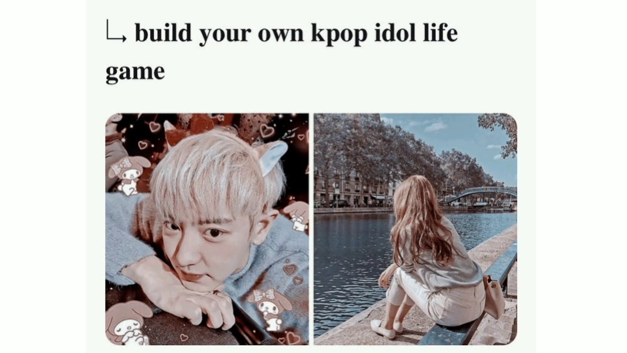 Build your own kpop idol life game - YouTube