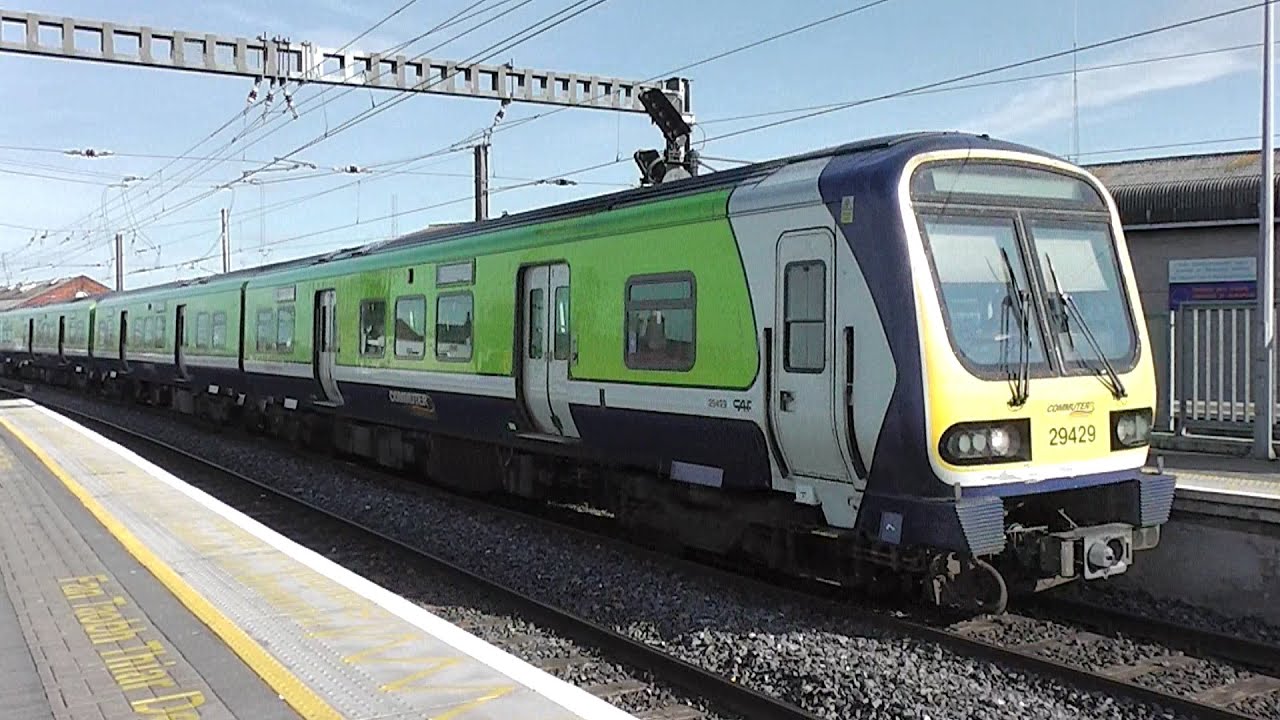 IE 22000 + 29000 Class DMU Trains - Connolly Station, Dublin - YouTube