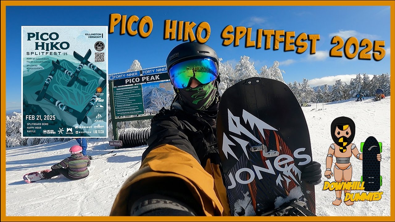 Pico Hiko Splitfest 2025 A Solo Splitboarding Adventure - YouTube