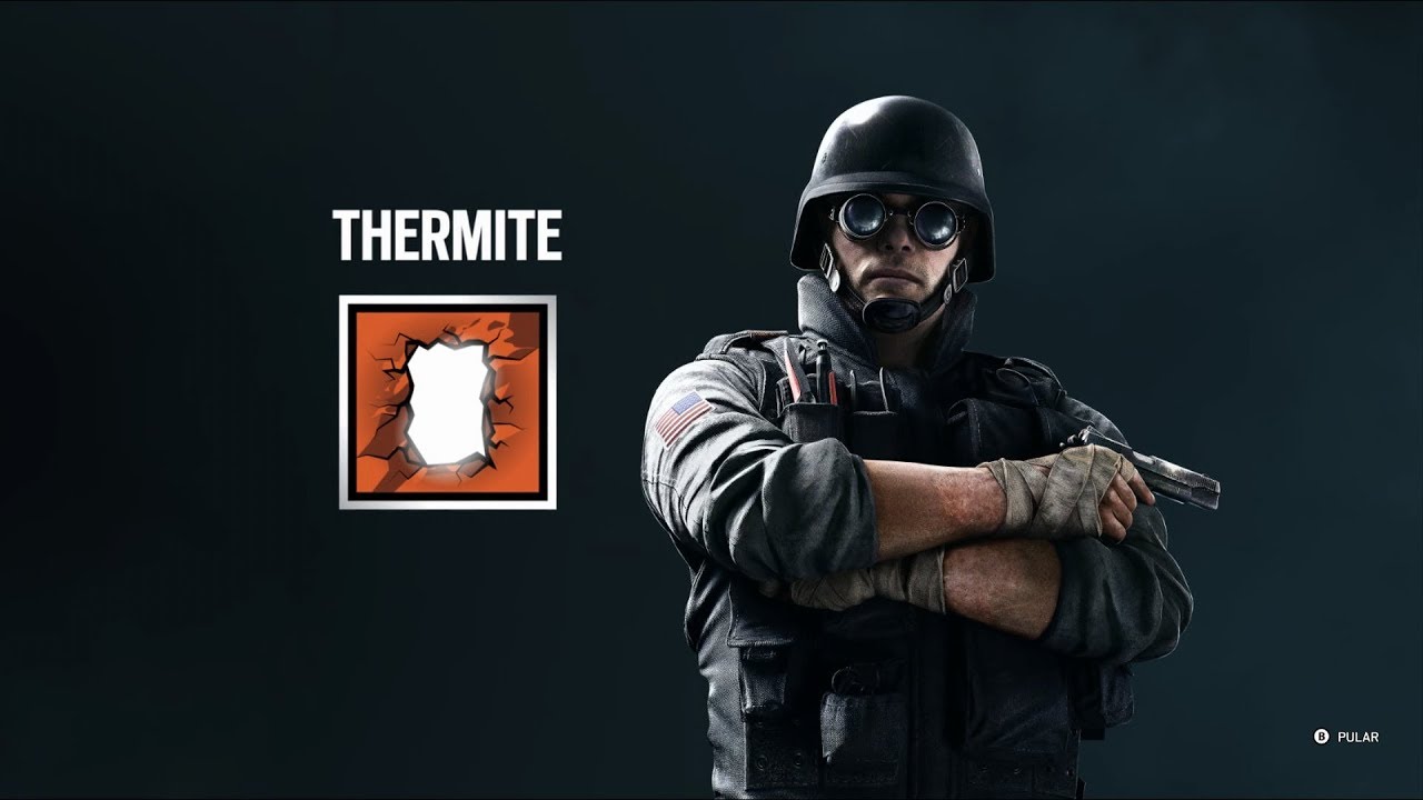VÍDEO DO AGENTE "THERMITE" - RAINBOW SIX SIEGE (PT-BR) - YouTube