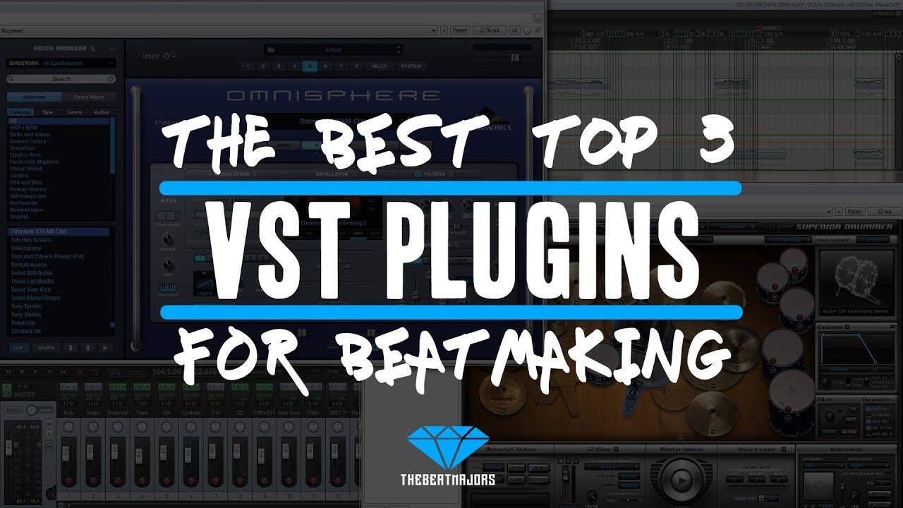 Top 3 VST Plugins For Making Beats [@TheBeatMajors] - YouTube