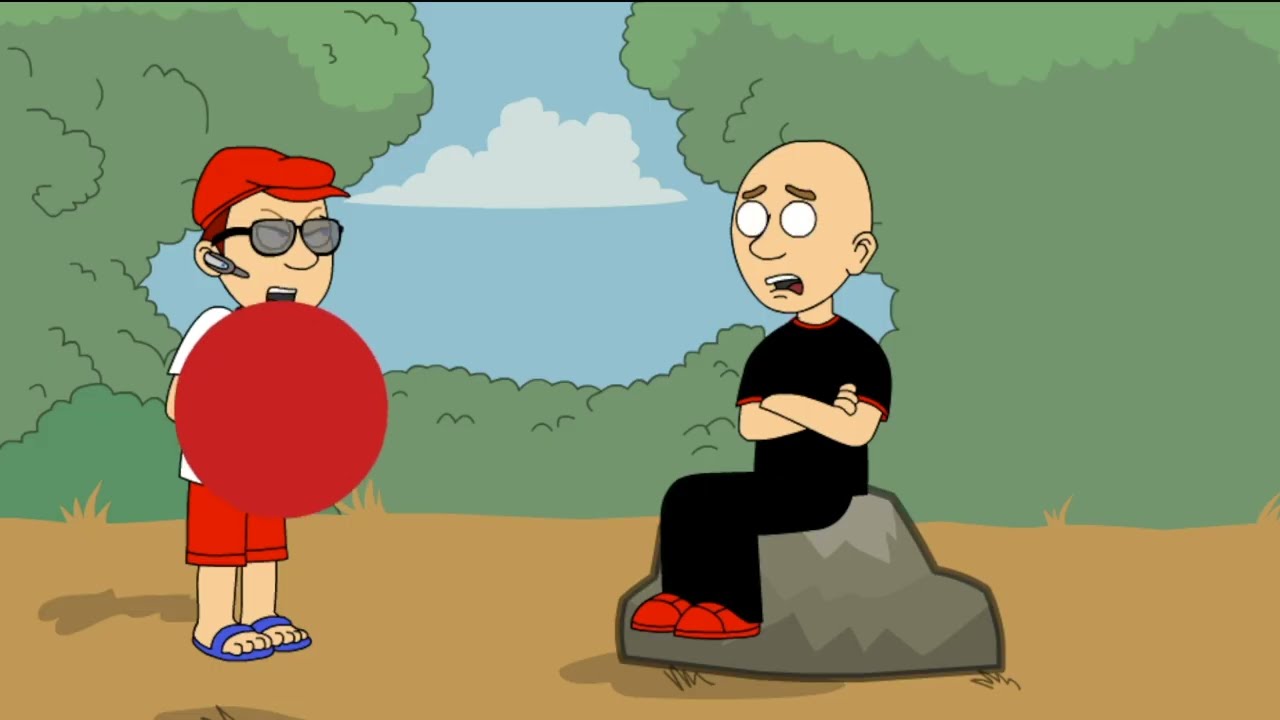 Caillou.exe the cursed one part 2 - YouTube