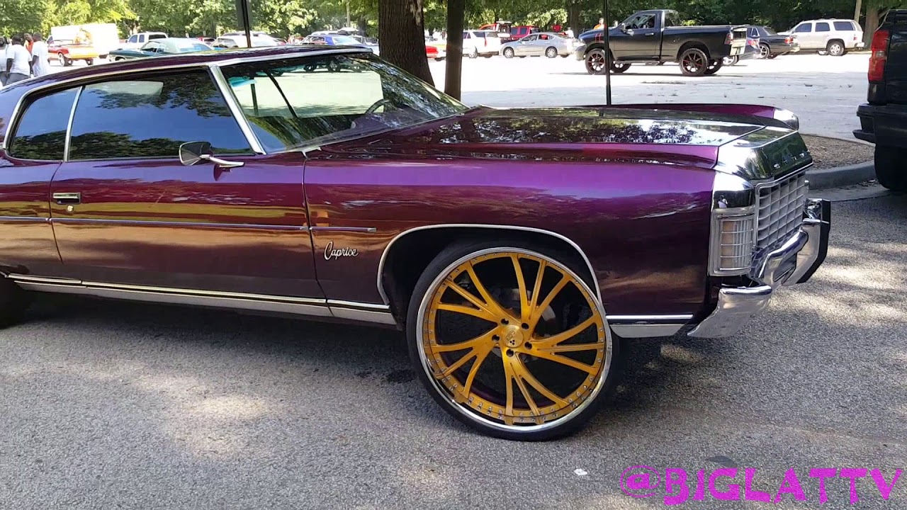 71 Donk caprice gold brush face 26s - YouTube