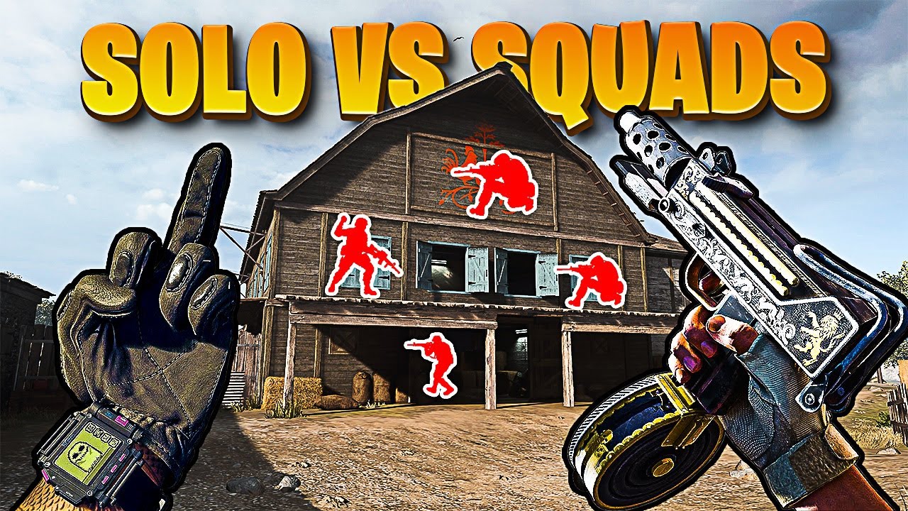 MELHORES SOLO VS SQUADS DO COD WARZONE - YouTube