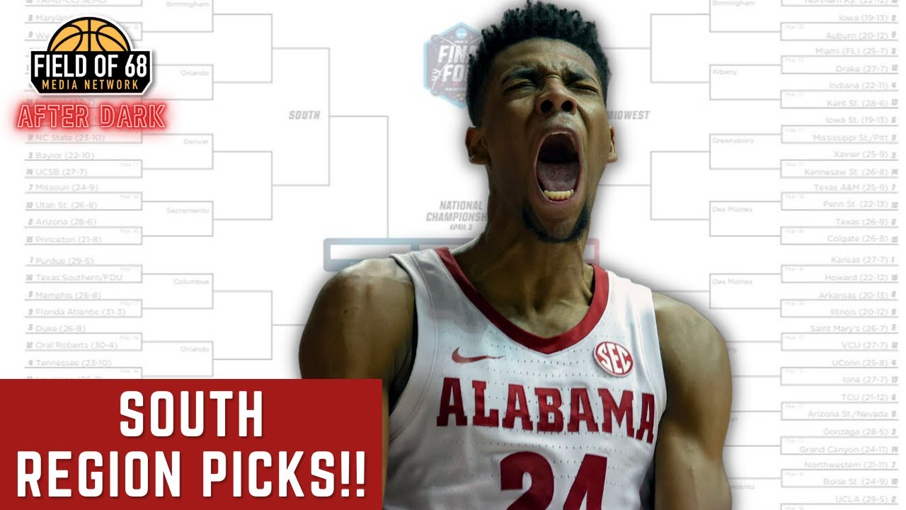 Picking EVERY game in the South Region!! | 2023 NCAA Tournament Bracket ...