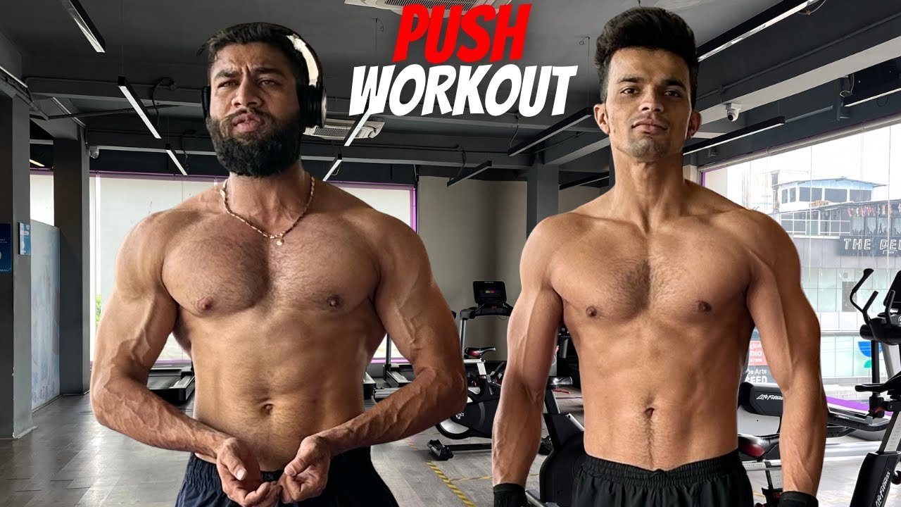 MY PUSH DAY WORKOUT ROUTINE | CHEST & SHOULDER WORKOUT - YouTube