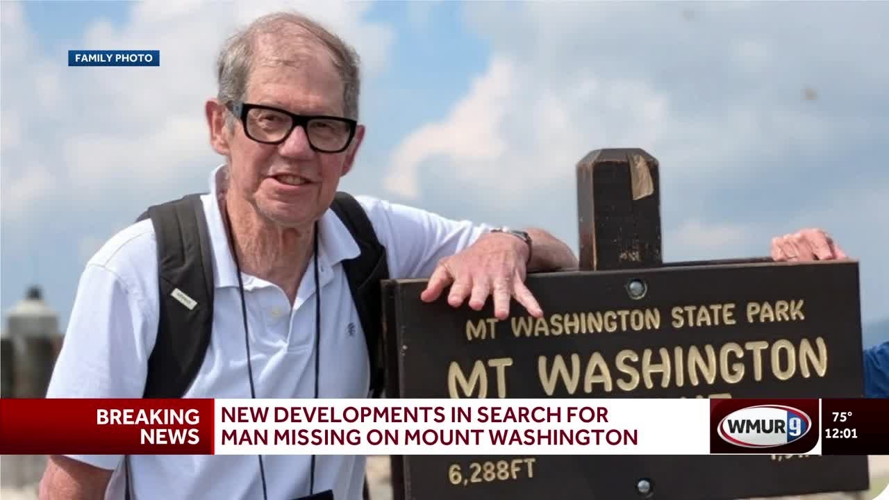 New developments in search of man missing on Mount Washington - YouTube