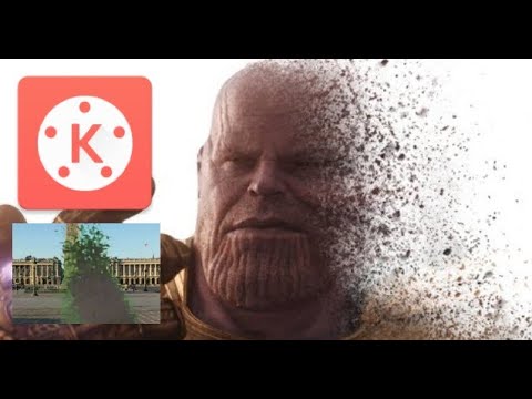 Avengers disappear effect Kinemaster tutorial - YouTube