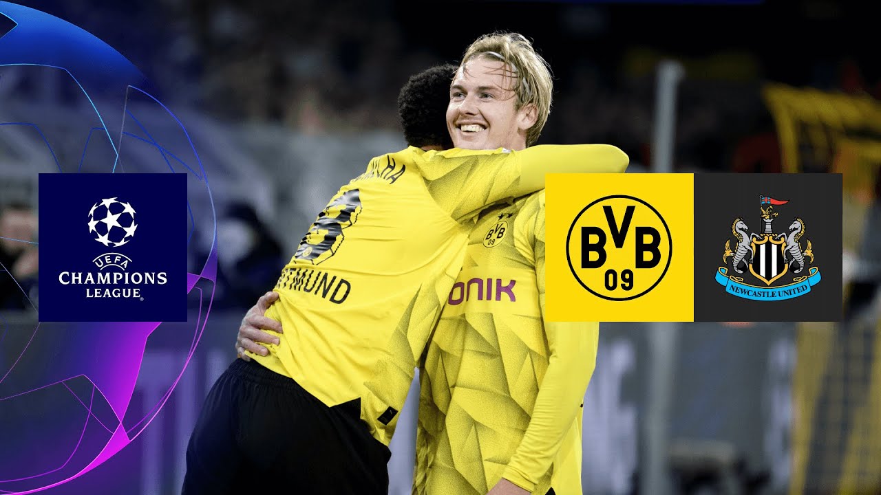 HIGHLIGHTS | Borussia Dortmund vs. Newcastle (UEFA Champions League ...