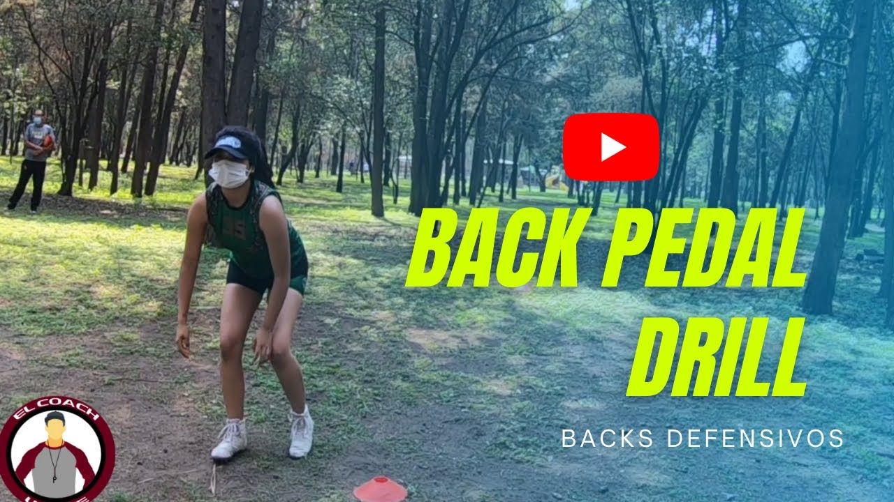 Back pedal para nuestros backs defensivos 🏈🏈🏈 - YouTube