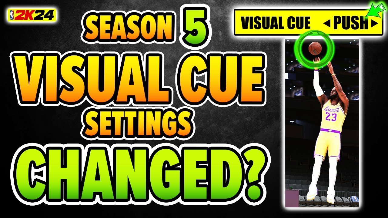 2k Changed VISUAL CUE settings? - YouTube