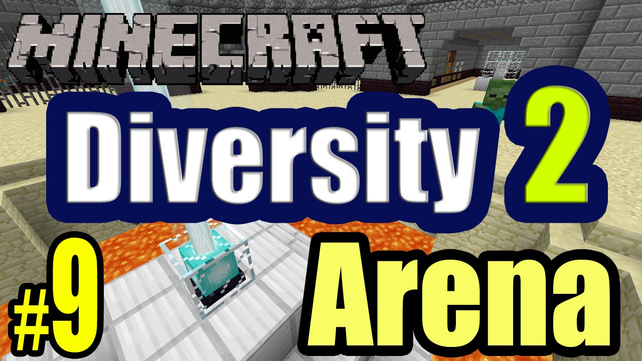 Tackle⁴⁸²⁶ Minecraft Custom Map - Diversity 2 (Arena - การต่อสู้) #9 - YouTube